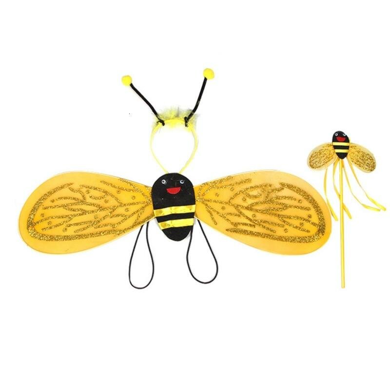 Головной убор «Крылья феи», Новый набор желтых пчел