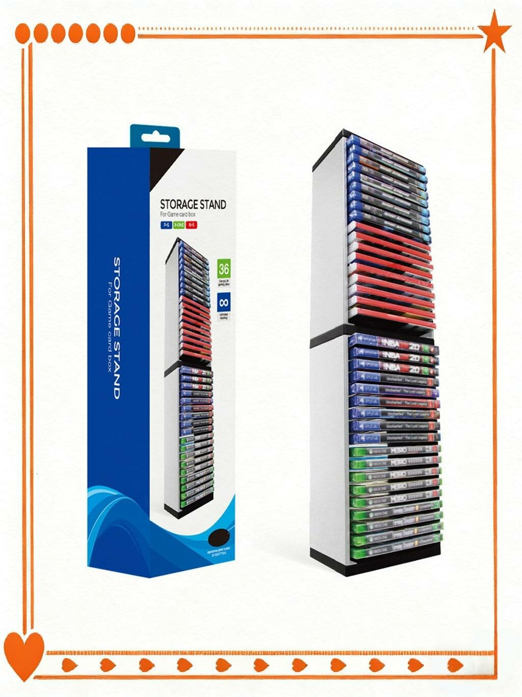 Стойка для хранения CD-дисков