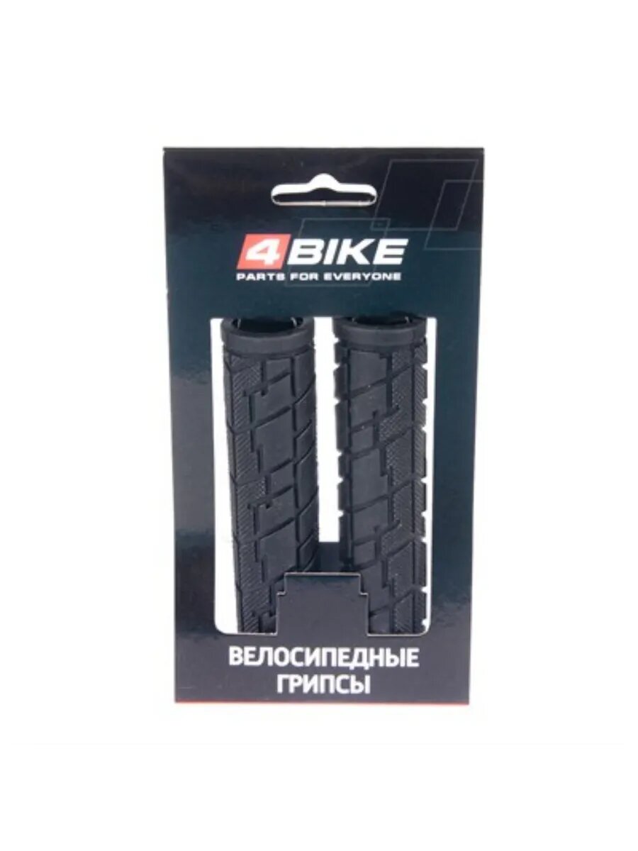 Грипсы 4BIKE ARV000029 125 мм с закрытым торцом двухкомпонентные