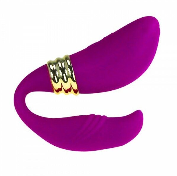 Pretty love Вибратор силиконовый Favor 8 см, 12 режимов, лиловый