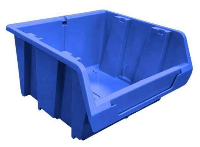 Лоток Accurate 15x15x8.5 см пластик цвет синий