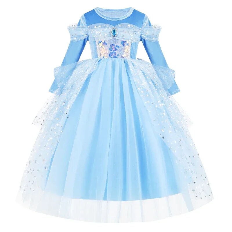 Платье для девочки Золушка, размер 2T (tag 100), Dress23