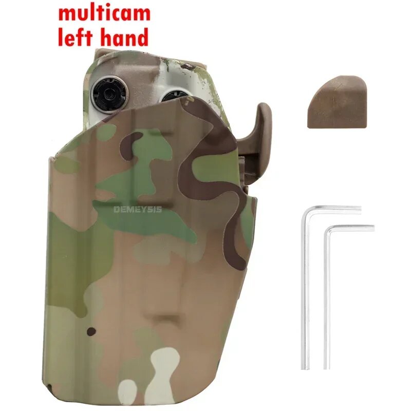 Кобура Demeysis для Glock 17, 20, 21, 22, 31, 37 из нейлона camo left