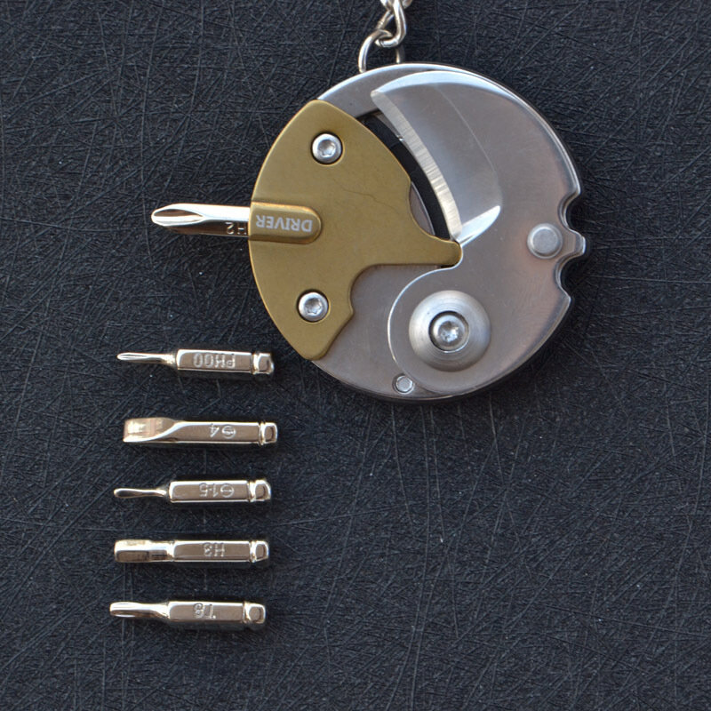 Складной нож с карманом для монет, острый портативный карманный нож-кулон, мини-нож-инструмент EDC для ношения на шее.