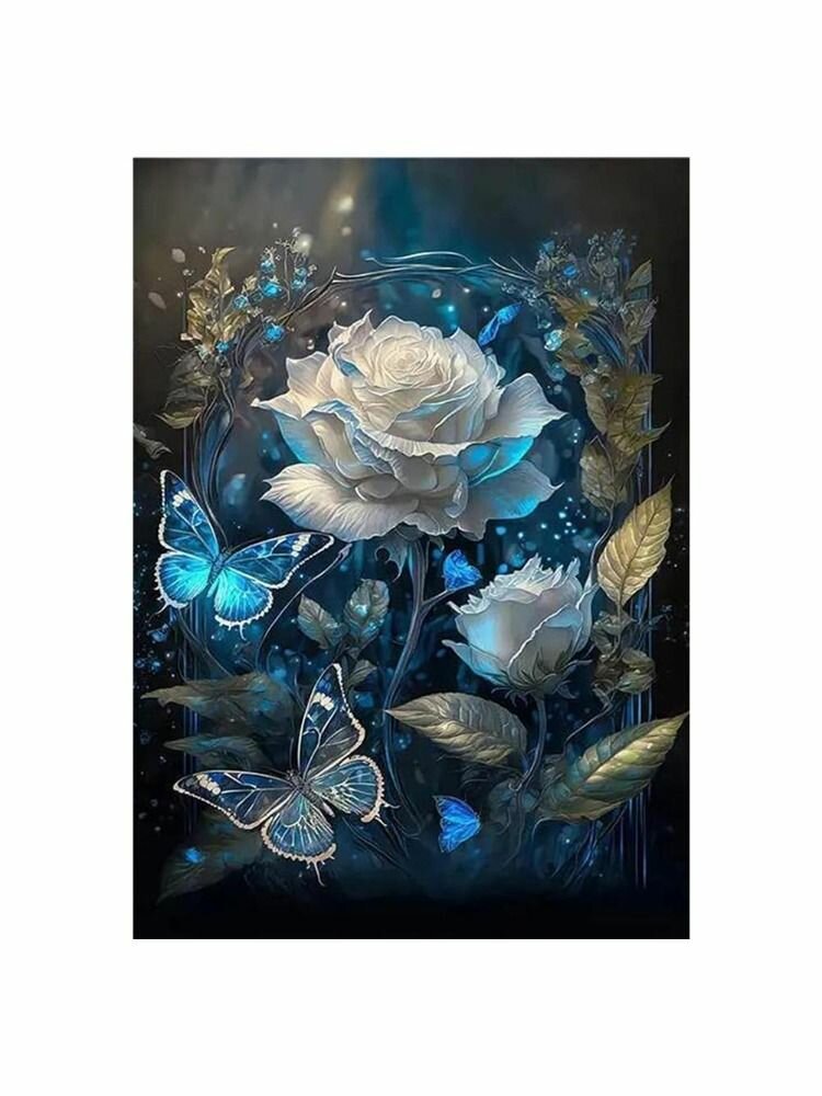 Полное круглое сверло 5D Diamond Art Kit для украшения дома и отдыха, 30x40 см