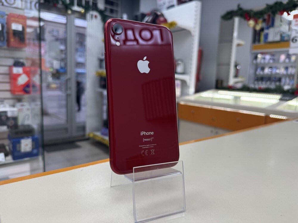 Смартфон Apple iPhone XR 64GB (PRODUCT)Red™ Special Edition, RU/A, (Б/У), уценен