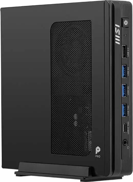 Неттоп MSI Pro DP10 A14MG-010XRU i5 14400, DDR5 16ГБ, 512ГБ(SSD), Intel UHD Graphics 730, NoOs, черный 9S6-B21011-010