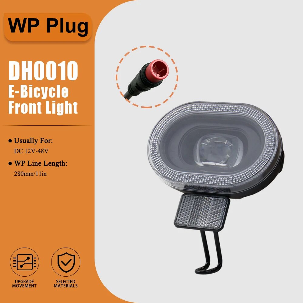 Фара для электровелосипеда DH0010 WP