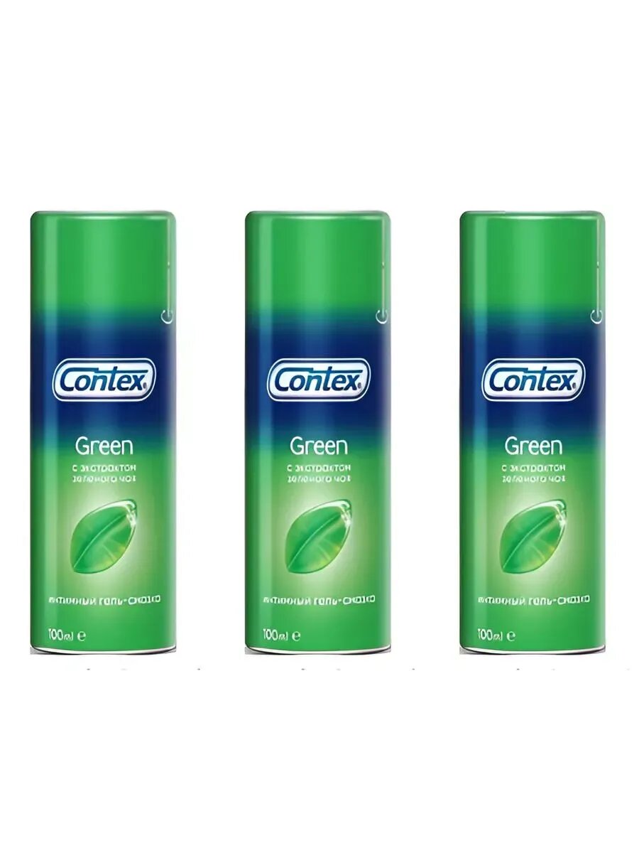 Гель-смазка GREEN 3 шт