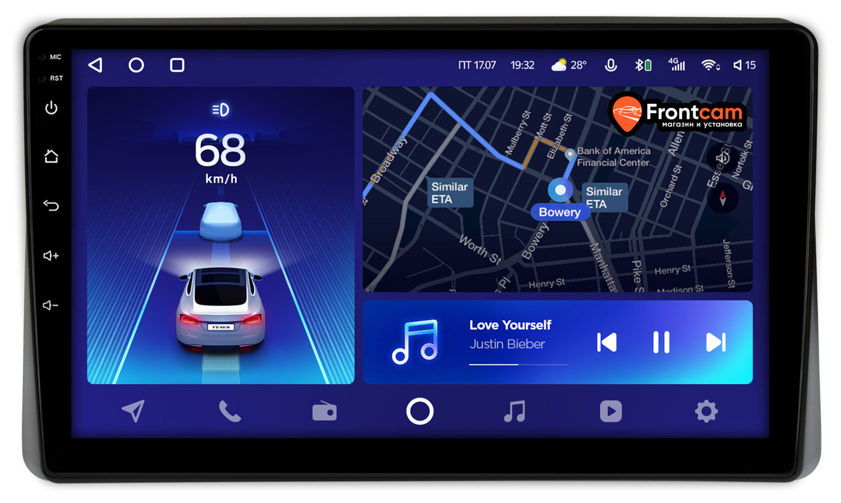 Штатная магнитола Teyes CC2 PLUS 6/128 10" RM-10-1470 Renault Arkana, Duster 2, Master 2019-2024 Android 10 (4G-SIM, DSP, QLed)