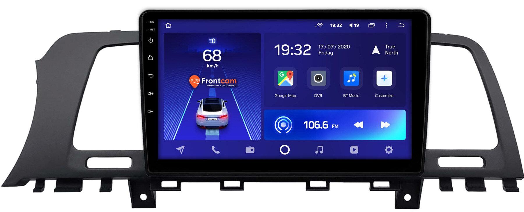 Штатная магнитола Nissan Murano (Z51) 2007-2015 (Тип B, авто с кнопкой TEL) Teyes CC2L PLUS 2/32 9" RM-9-2643 Android 8.1 (DSP, IPS, AHD)