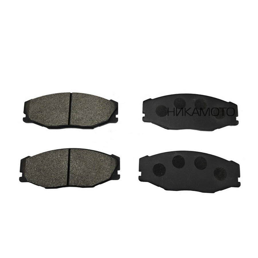 CTR GK1124 / CKT-111 GK1124 Колодки тормозные дисковые | перед | NISSAN ALMERA I (N15) 1.6 09.1995 - 07.2000 <=> NISSAN ALMERA I Hatchback (N15) 1.4 S, GX, LX 09.1995 - 03.2000