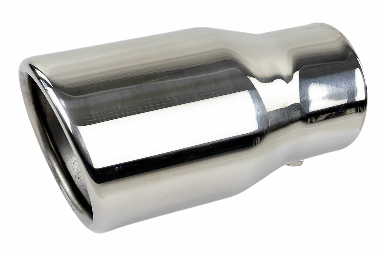 Круглая насадка глушителя Sal-Man HJ-414 Small d63мм из нержавеющей стали