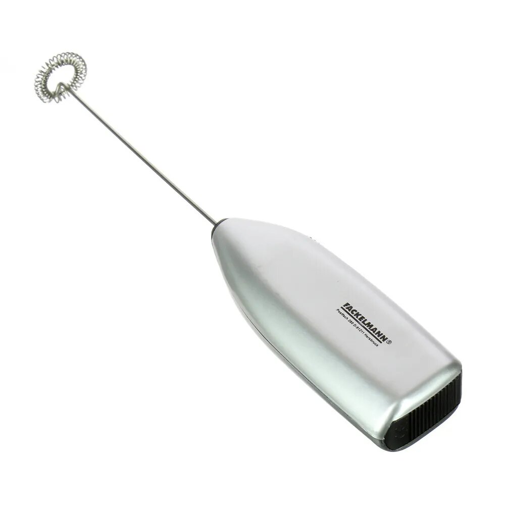 Капучинатор для молока ручной FACKELMANN Barista 20 см электрический вспениватель, мини миксер для кофе, венчик, взбиватель беспроводной для капучино, латте, матча