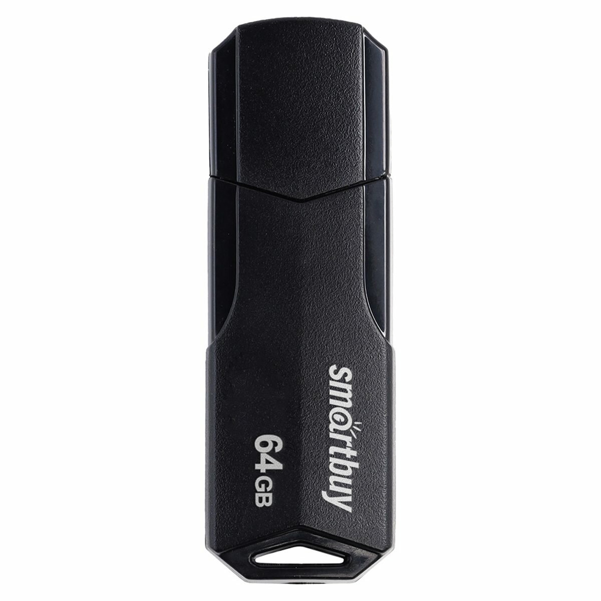 Флеш-память USB SmartBuy Clue 64Gb, USB 2.0 Flash Drive, черный (SB64GBCLU-K)