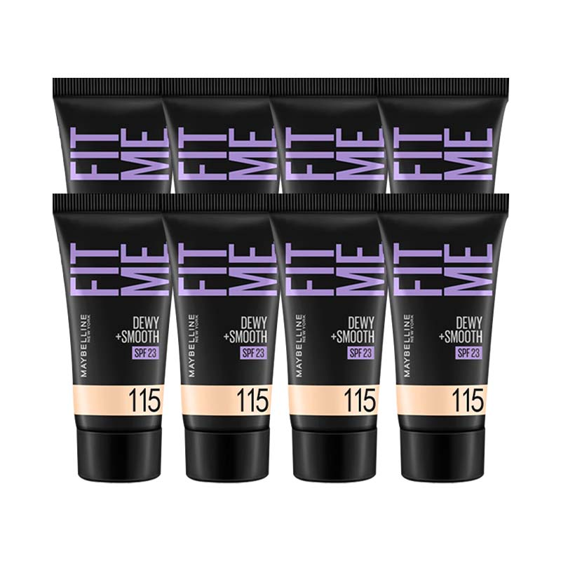 Тональная жидкая основа женская Maybelline Fit Me 1419946842, набор пробников