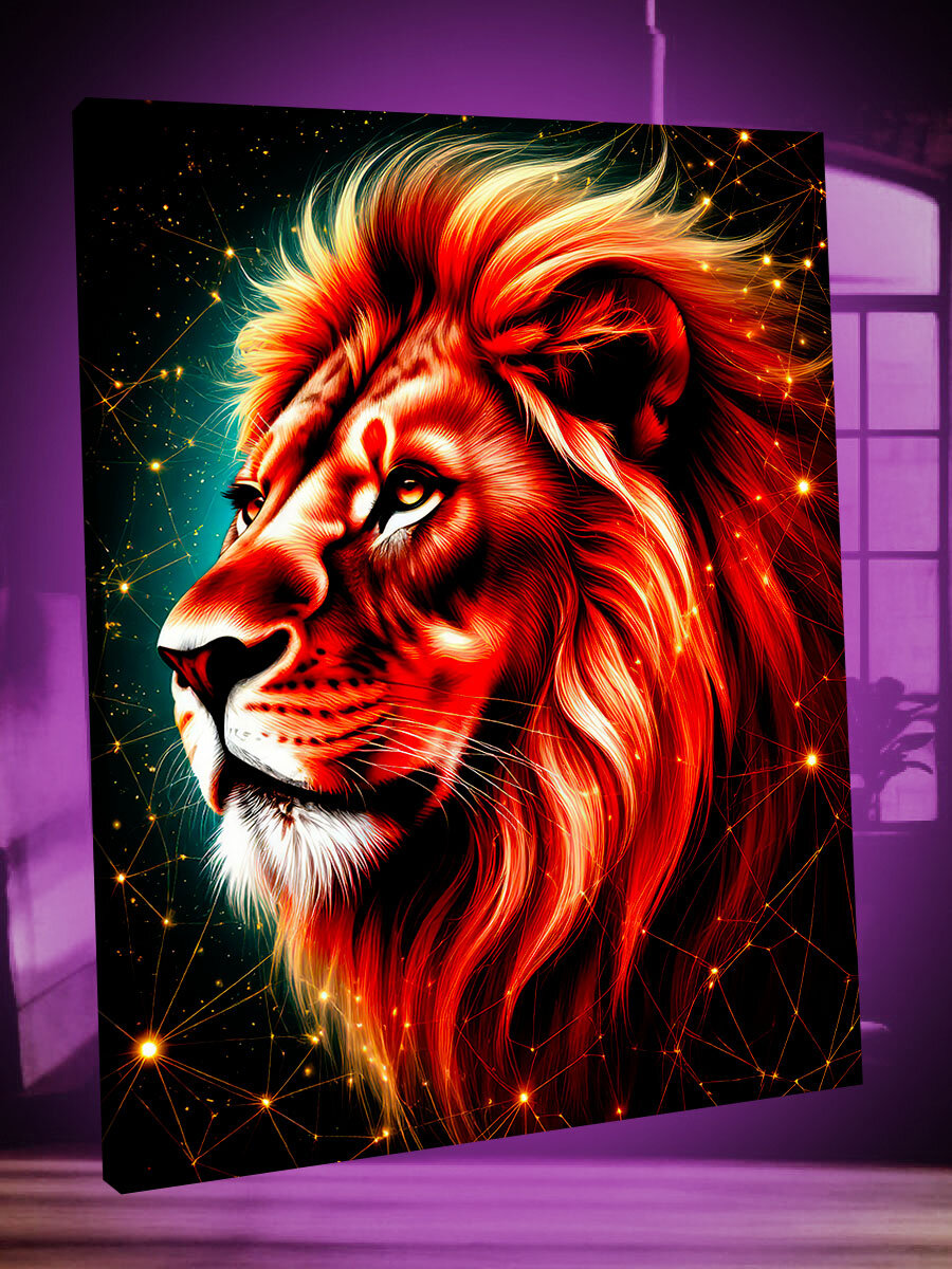 Интерьерная картина Лев