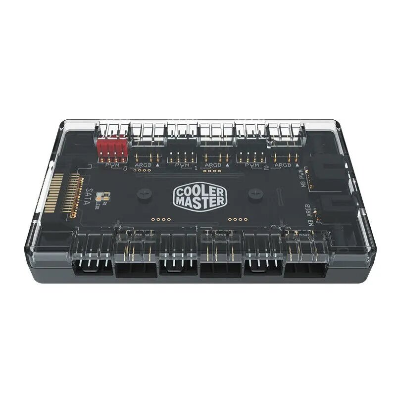 USB-концентратор COOLER MASTER с 6 портами, USB 3.0, USB Type-C, черный, 110 г — фото 1