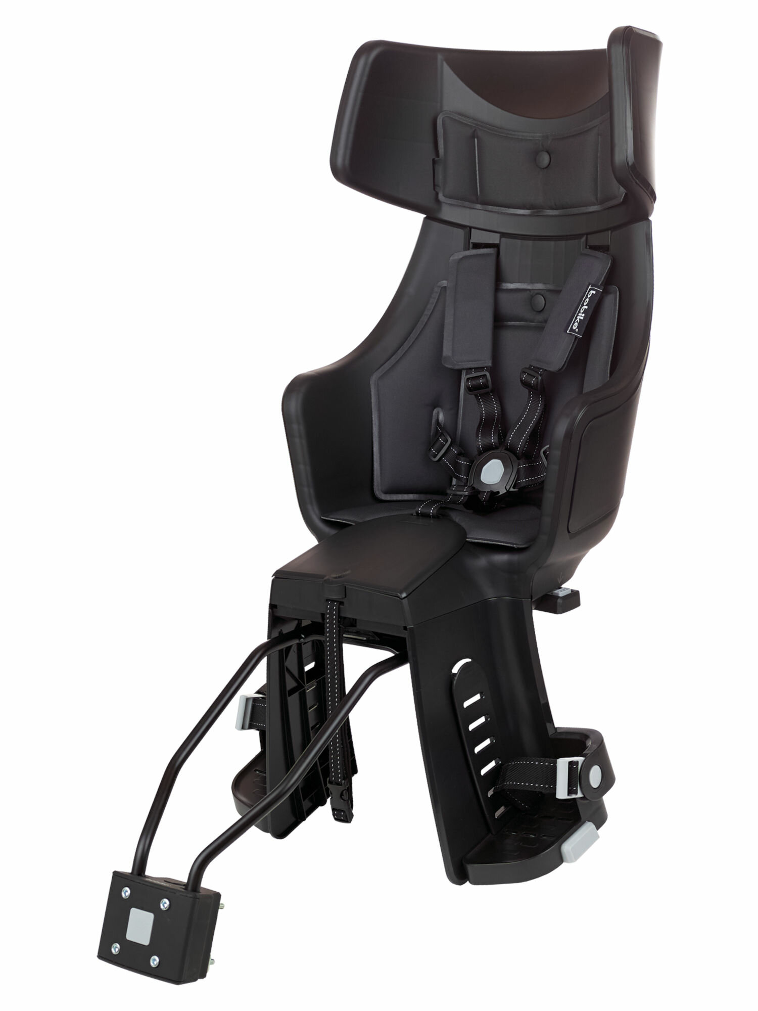 Детское велокресло BoBike Exclusive Tour Plus Led Urban Black