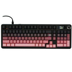 ATTACK SHARK X98 Pro, Беспроводная игровая клавиатура, Русская раскладка, три режима работы: проводной/беспроводной/Bluetooth, X98 Pro Игровая клавиатура с русским языком-розовый