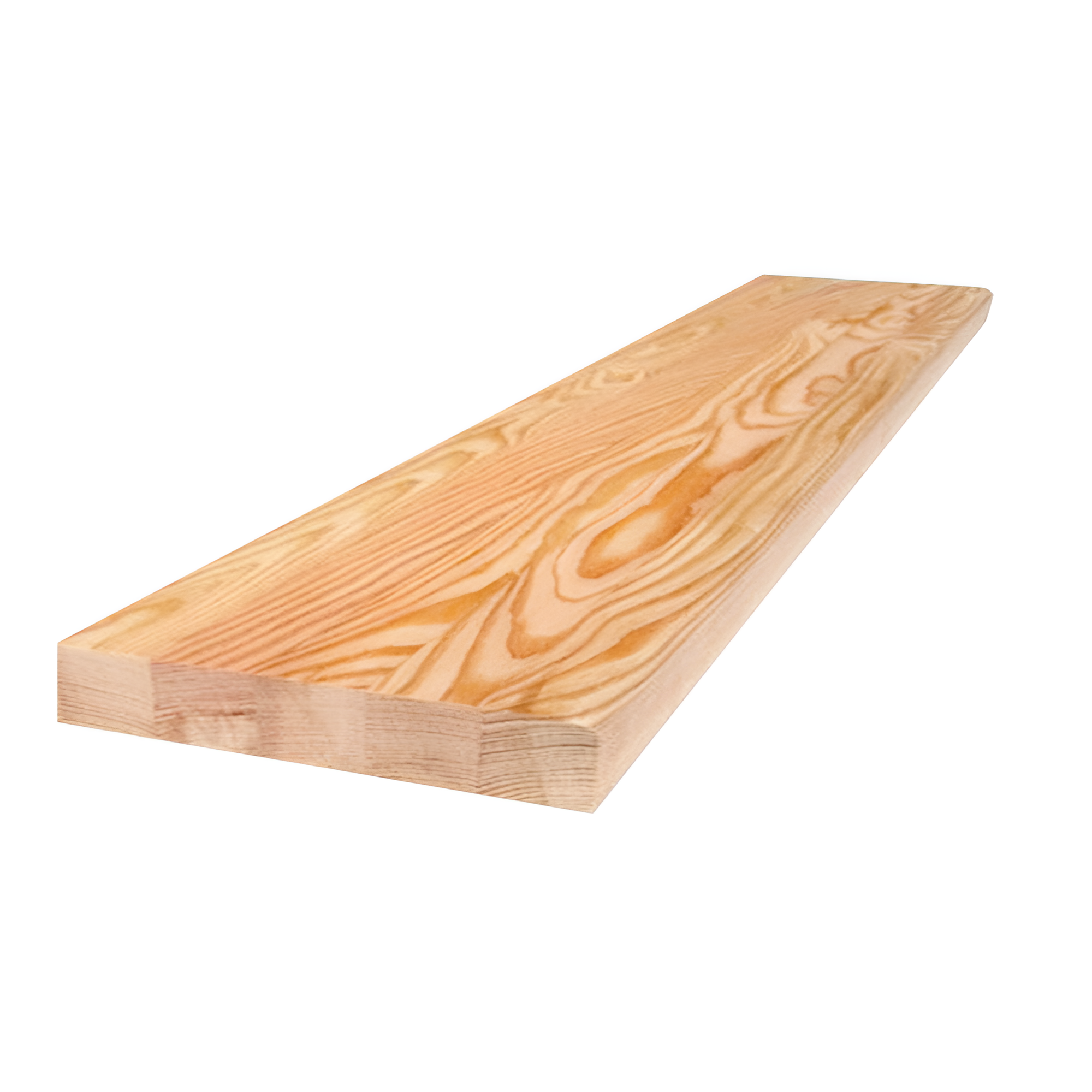 Ступень для лестниц WILD WOOD из лиственницы 800х300х20мм, цельноламельный, светло-коричневый