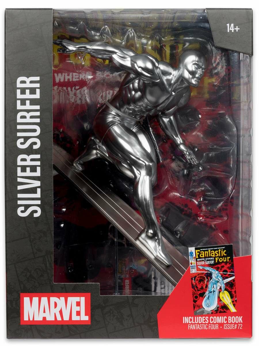 Фигурка McFarlane Toys. Fantastic 4: Silver Surfer 1:6