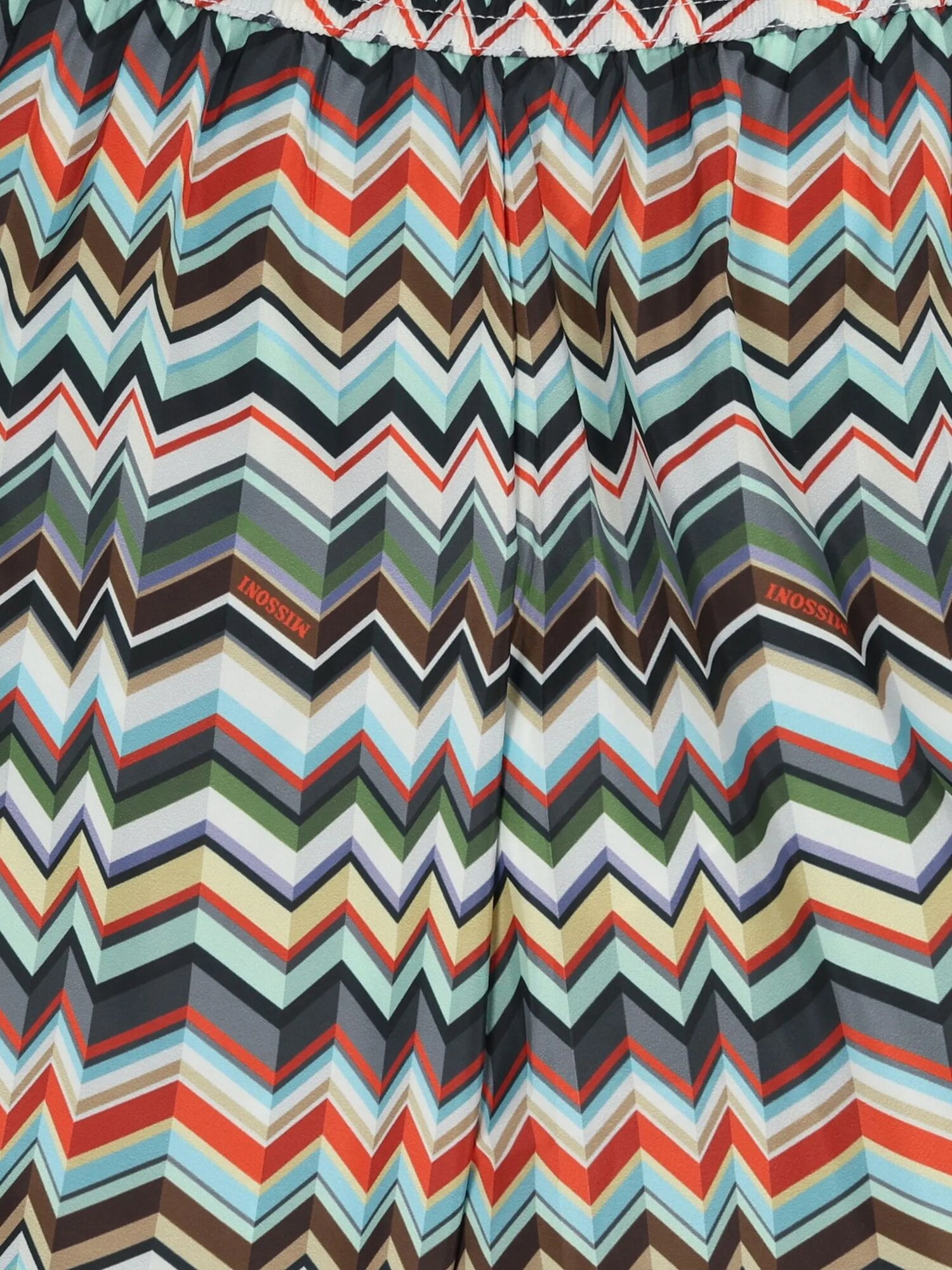 Шорты Missoni Zig-zag pattern swim shorts, размер 140, синий — фото 1