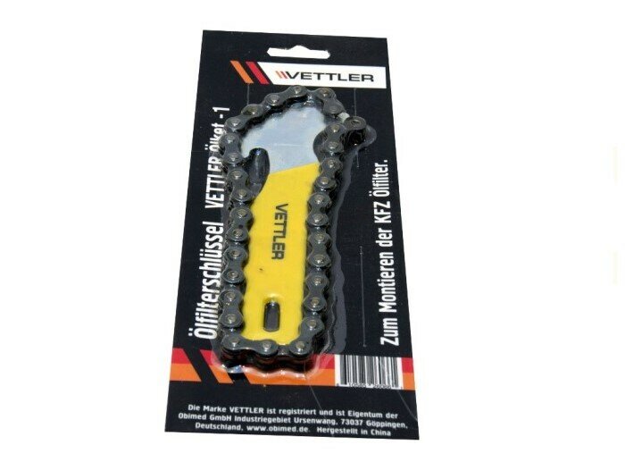 Съемник масляного фильтра VETTLER цепной (lket-1)