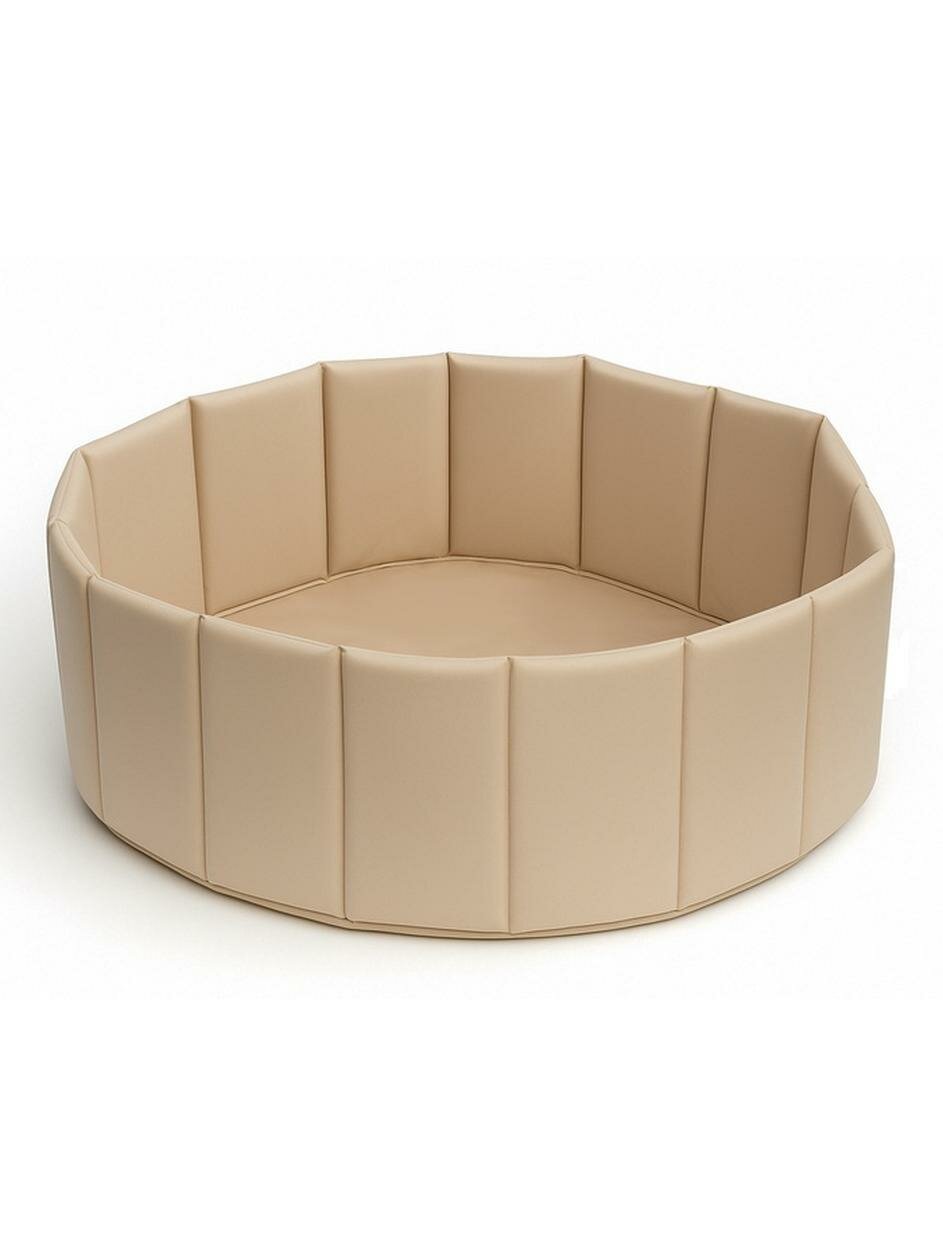 Бассейн детский ROMANA, сухой, бежевый, складной, без шариков