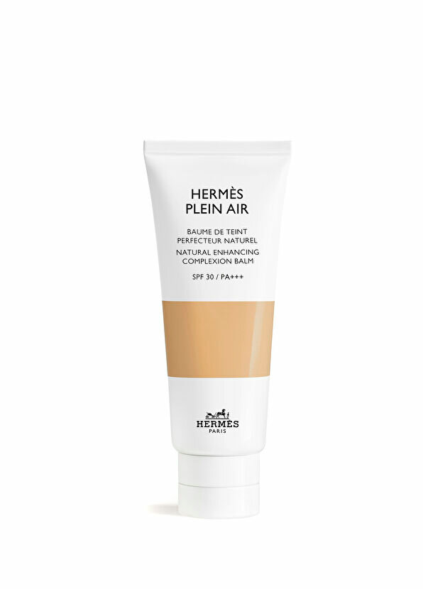 Тональный бальзам для лица HERMÈS Plein Air 40 мл | Лёгкое покрытие с уходом и SPF 30 | Тон 45 Bambou