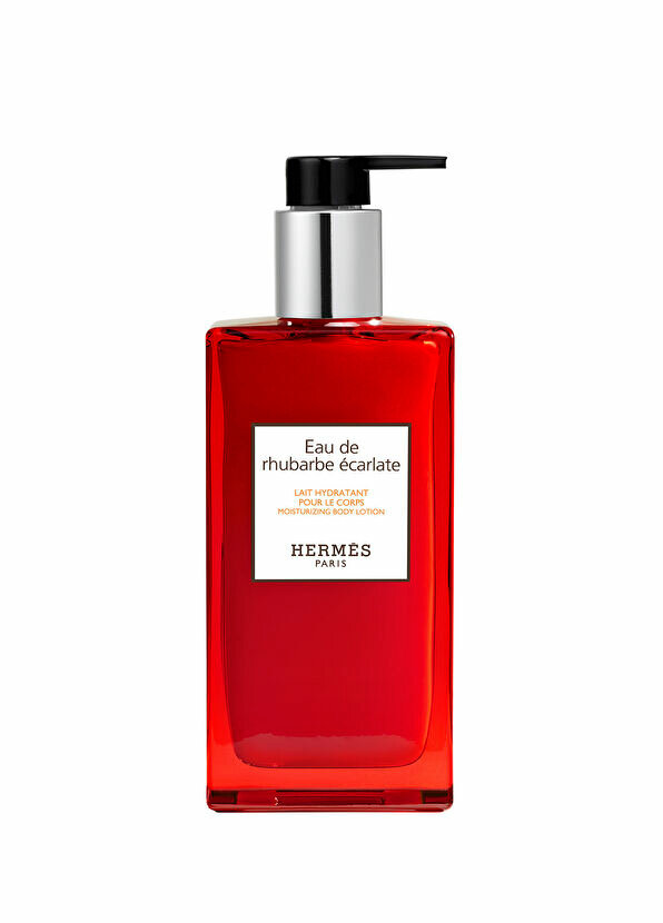 Лосьон для тела HERMÈS Eau de Rhubarbe Écarlate 200мл | Увлажнение | Яркость, свежесть, комфорт