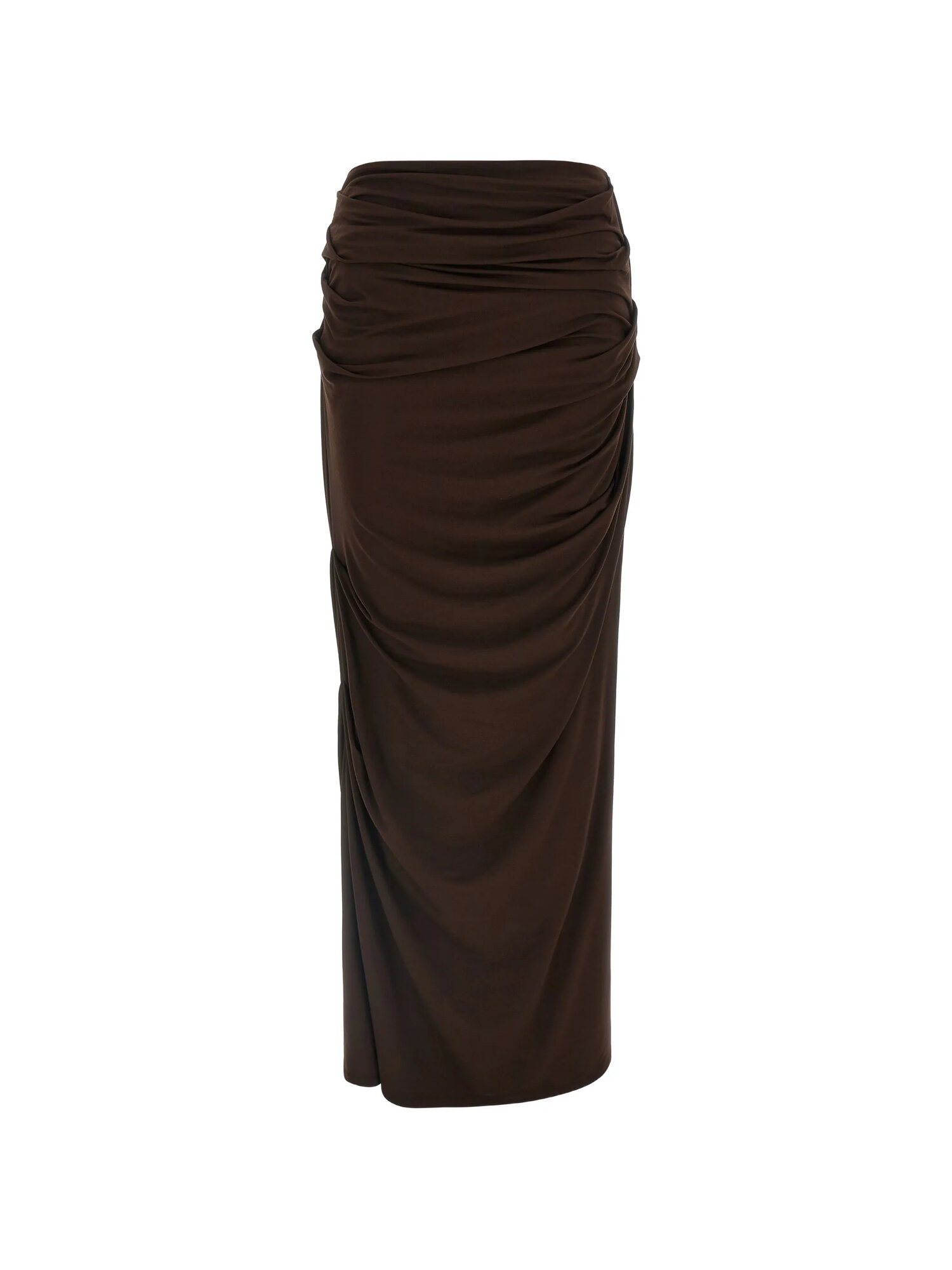 Юбка Entire Studios Drape maxi skirt, размер M, brown — фото 1