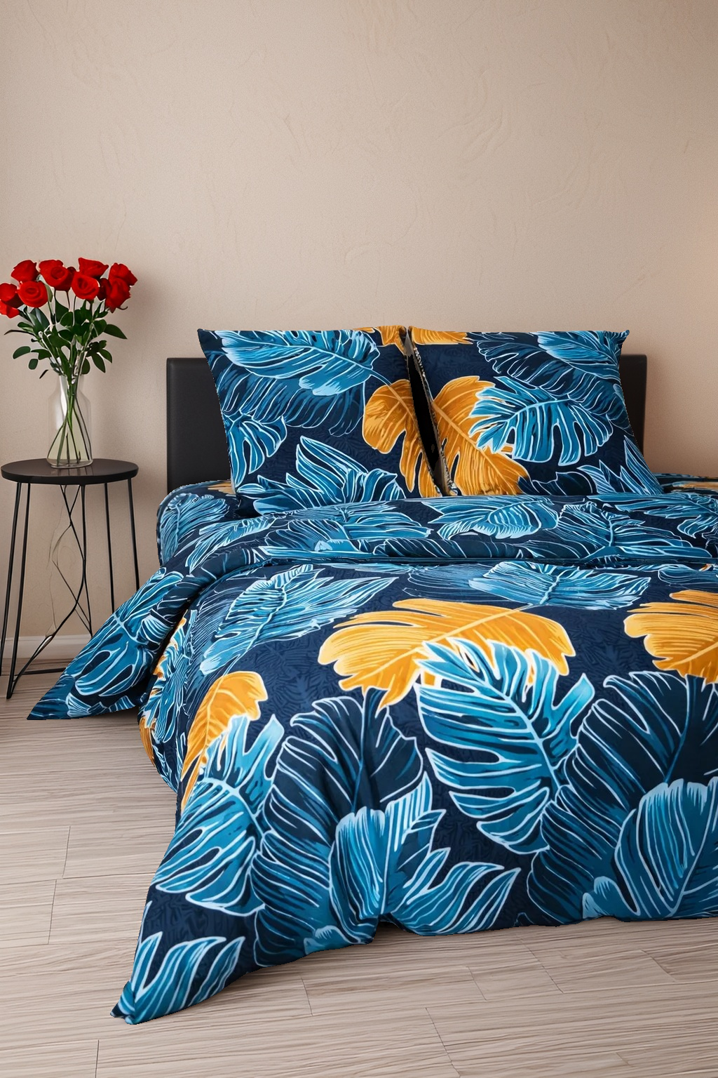 Постельное белье 2-спальное, евро простынь, наволочки 70х70, полисатин, 2х спальный комплект, Ивановский текстиль TOP_T