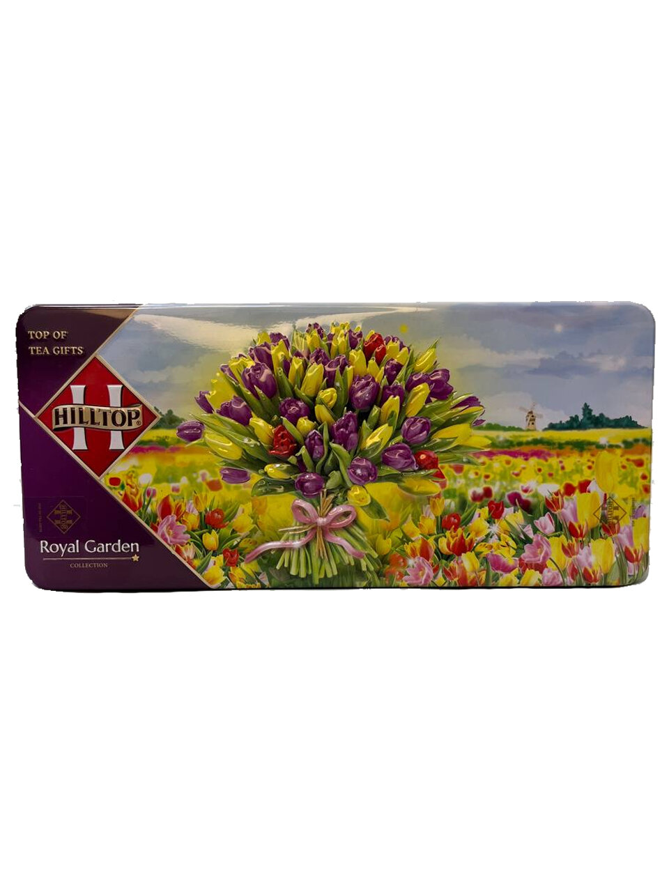Чайный набор "Букет тюльпанов", 3 вкуса, 150г. х 1шт