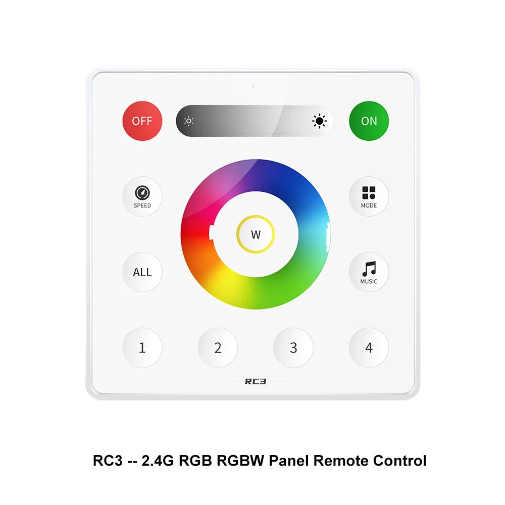 Пульт RC3 для RGB светодиодной панели