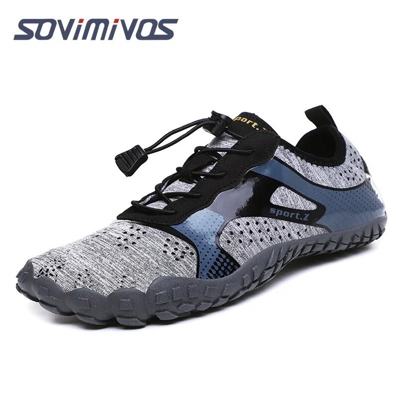 SOVIMIVOS Кроссовки для плавания, серые, 43