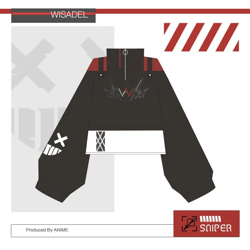 Толстовка Arknights W, цвет hoodie B