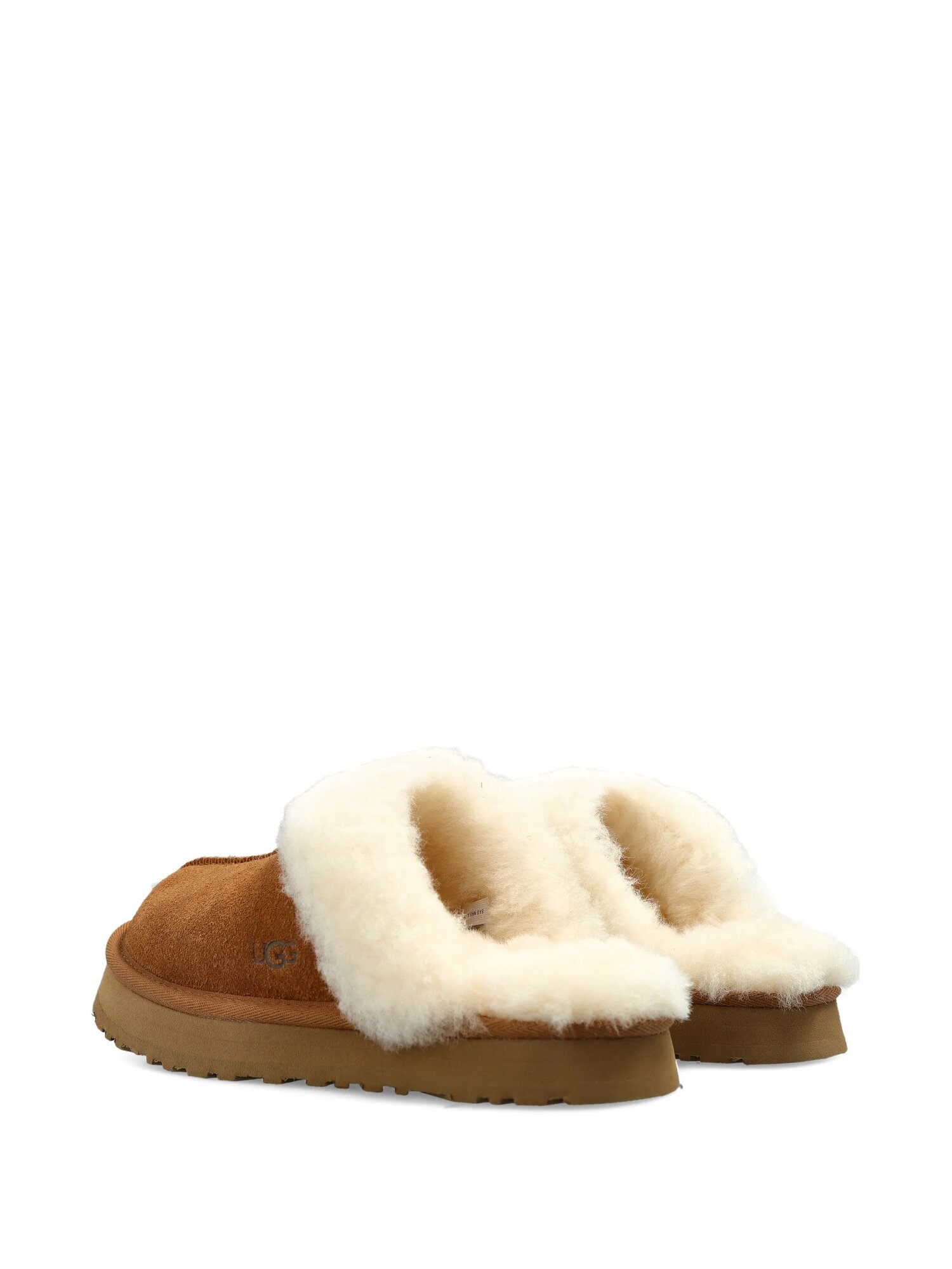 Тапочки UGG Disquette, размер 36 EU, коричневый — фото 1