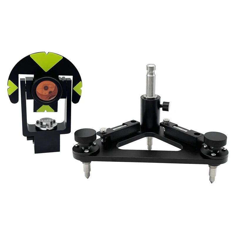 Новая точная мини-призма GMP101, набор трегертов с резьбой, геодезический отражатель для тахеометра Leia