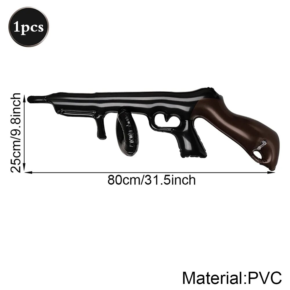 Воздушный шар пистолет, 80см, PVC, 1pcs