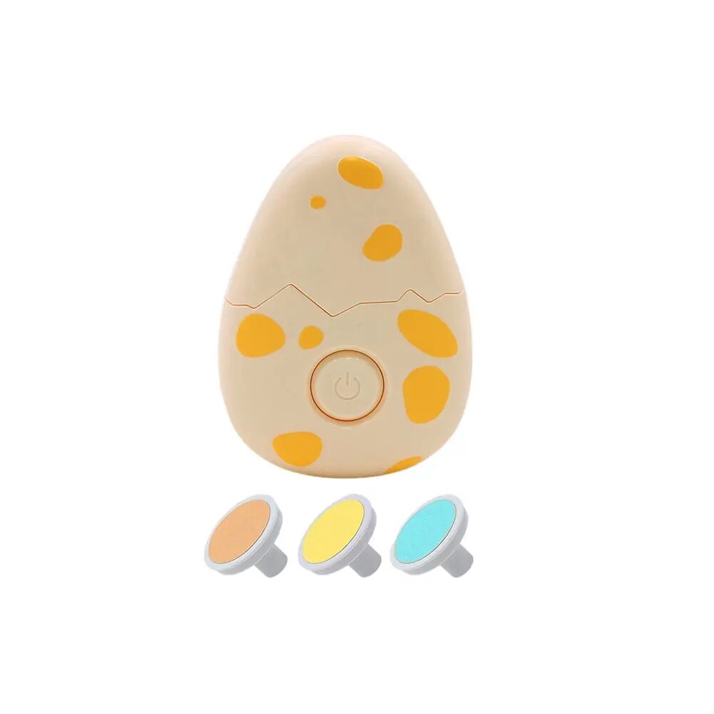 Детский набор для ухода за ногтями, Dinosaur egg Yellow