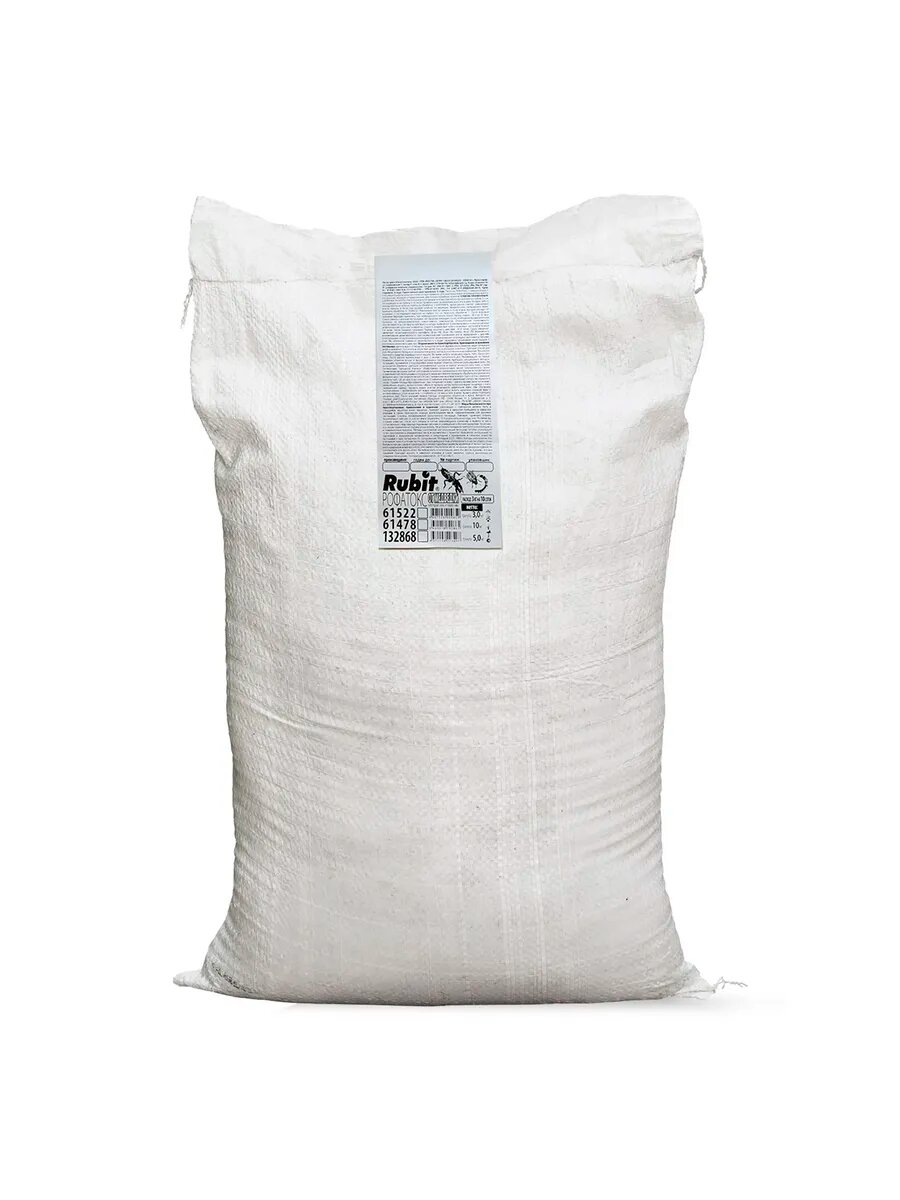 Средство защиты от почвенных вредителей рофатокс 5кг Рубит