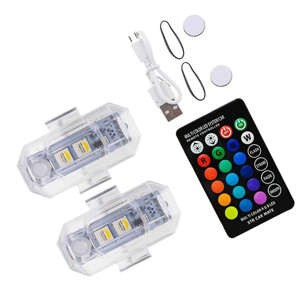 Лампа автомобильная 1156, 2 шт. арт. Светодиодный стробоскоп с дистанционным управлением, универсальный для повышения безопасности автомобиля