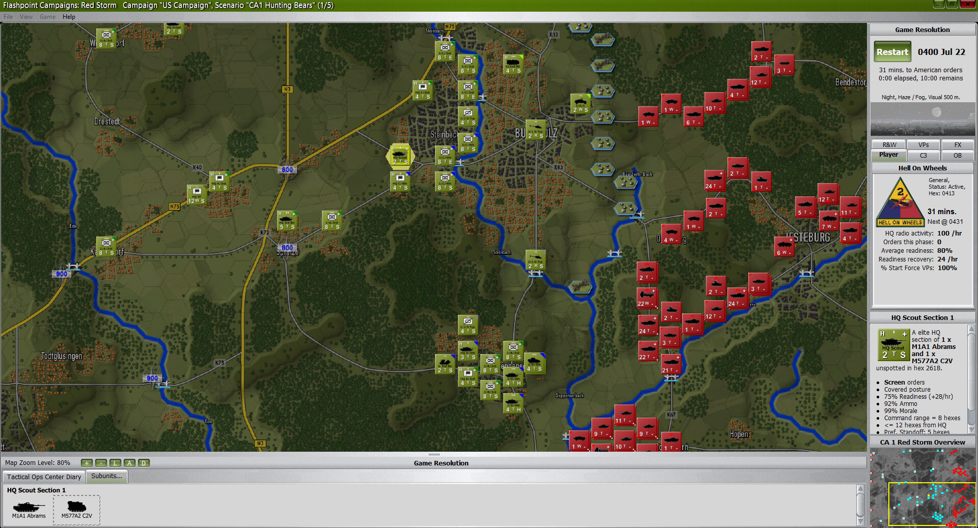 Flashpoint Campaigns: Red Storm Player's издание PC Steam Ключ