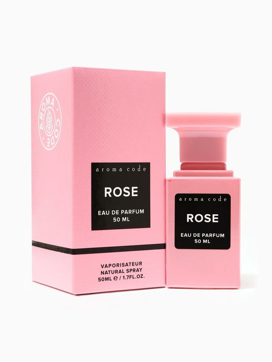 Парфюмерная вода Aroma Code Rose Дельта, женская, с распылителем, объем 50мл