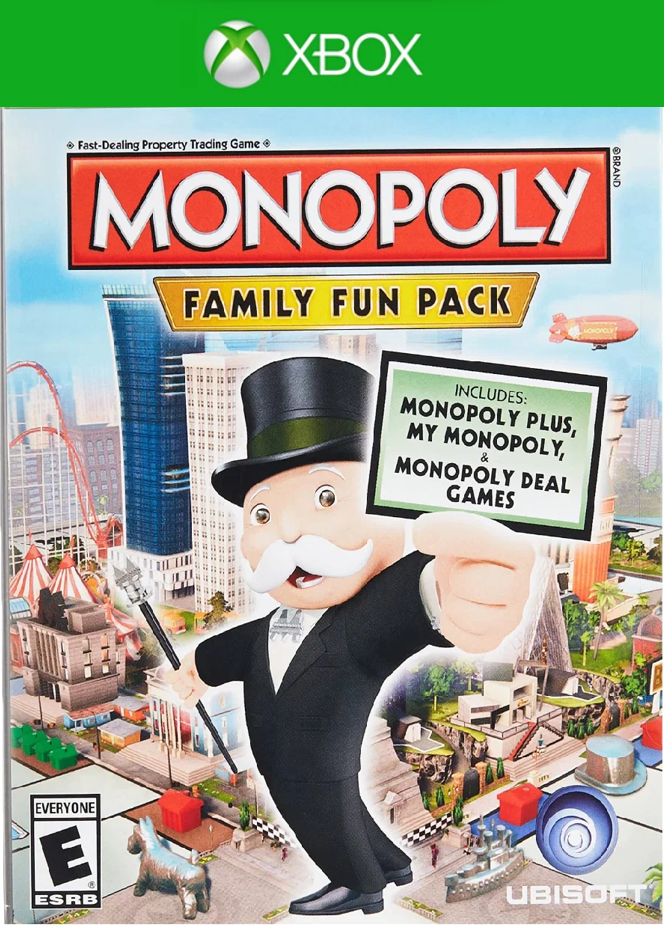 Игра Monopoly Family Fun Pack (3в1) для Xbox One, Series x|s, русский язык, электронный ключ