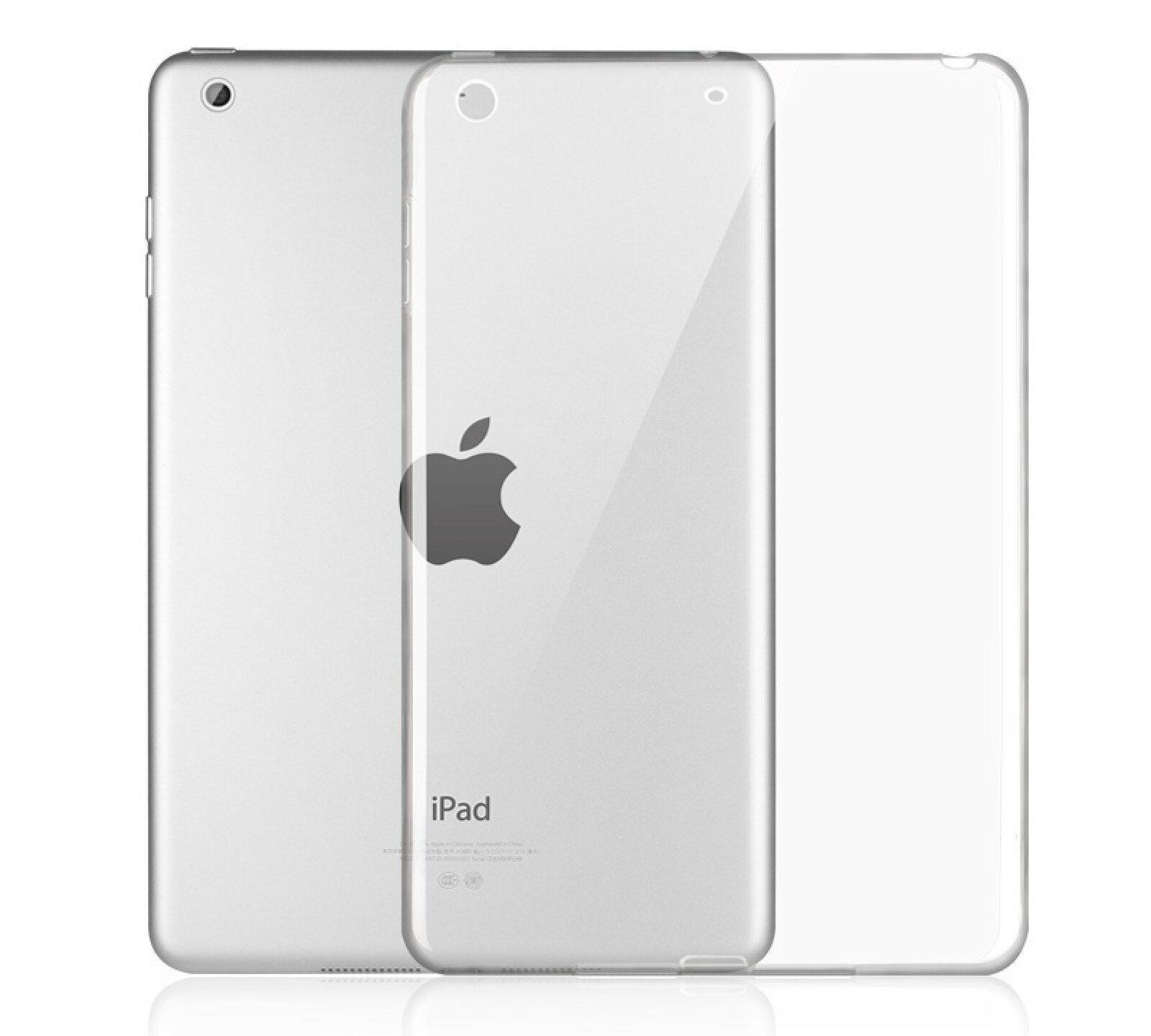 Чехол-накладка MyPads Tocco для Apple iPad 9.7 (2017, 2018) прозрачный силиконовый ультра-тонкий