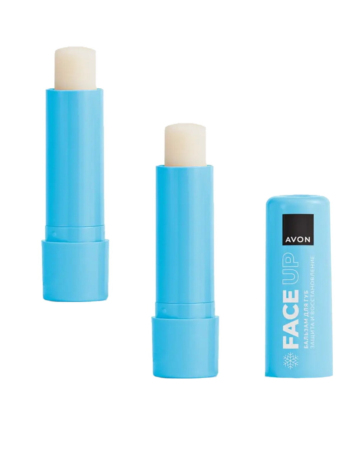 Бальзам для губ Avon Face Up Защита и восстановление 4 гр. х 2 шт.