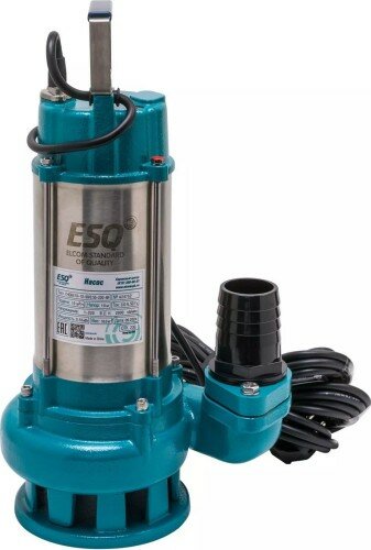 Насос дренажный ESQ гном 10-10-50/0.55-220 без поплавка 02.31.216217