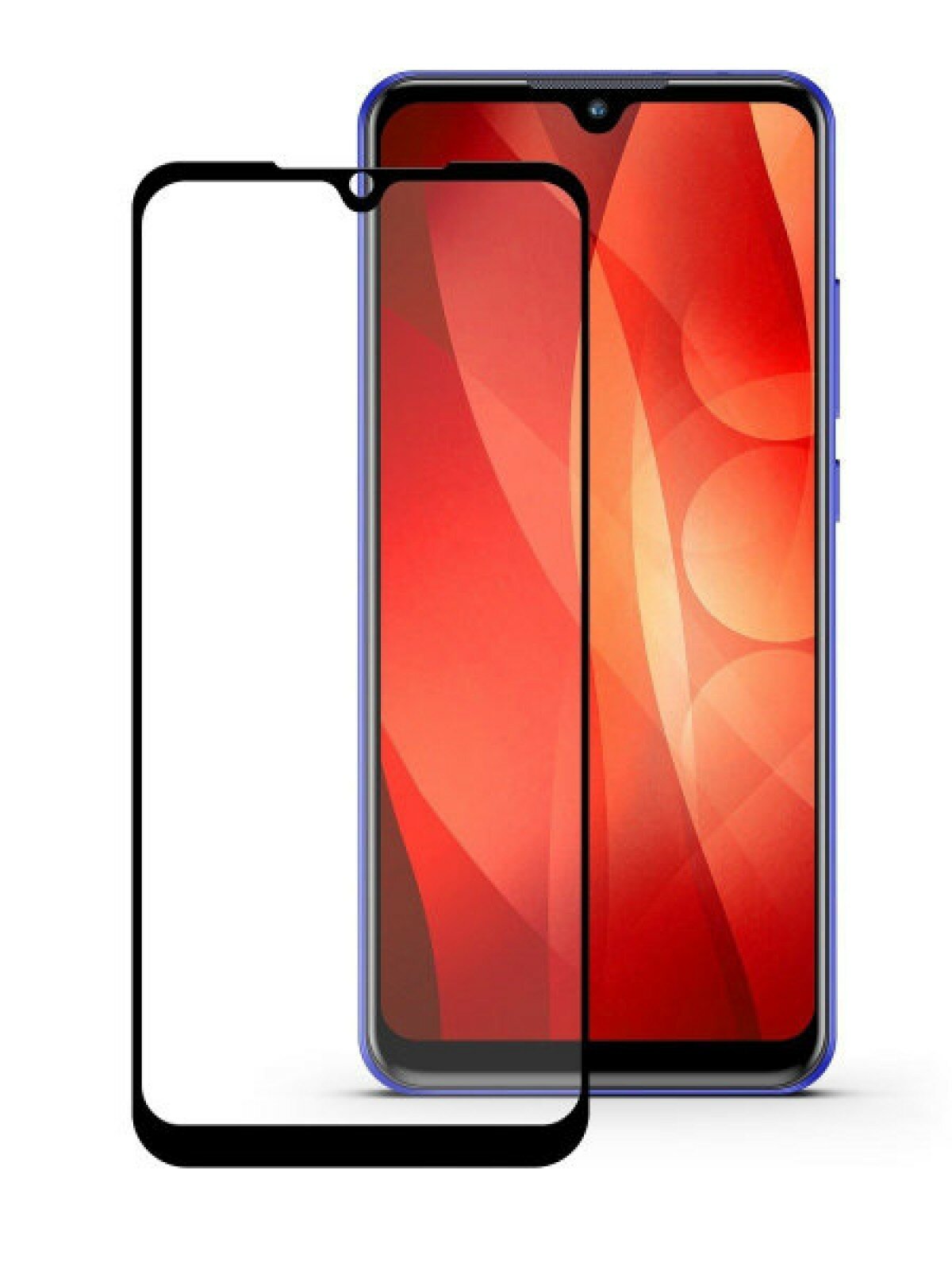 Защитное стекло Чехол. ру 3D/5D для Xiaomi Mi CC9e / Xiaomi Mi A3 с олеофобным покрытием